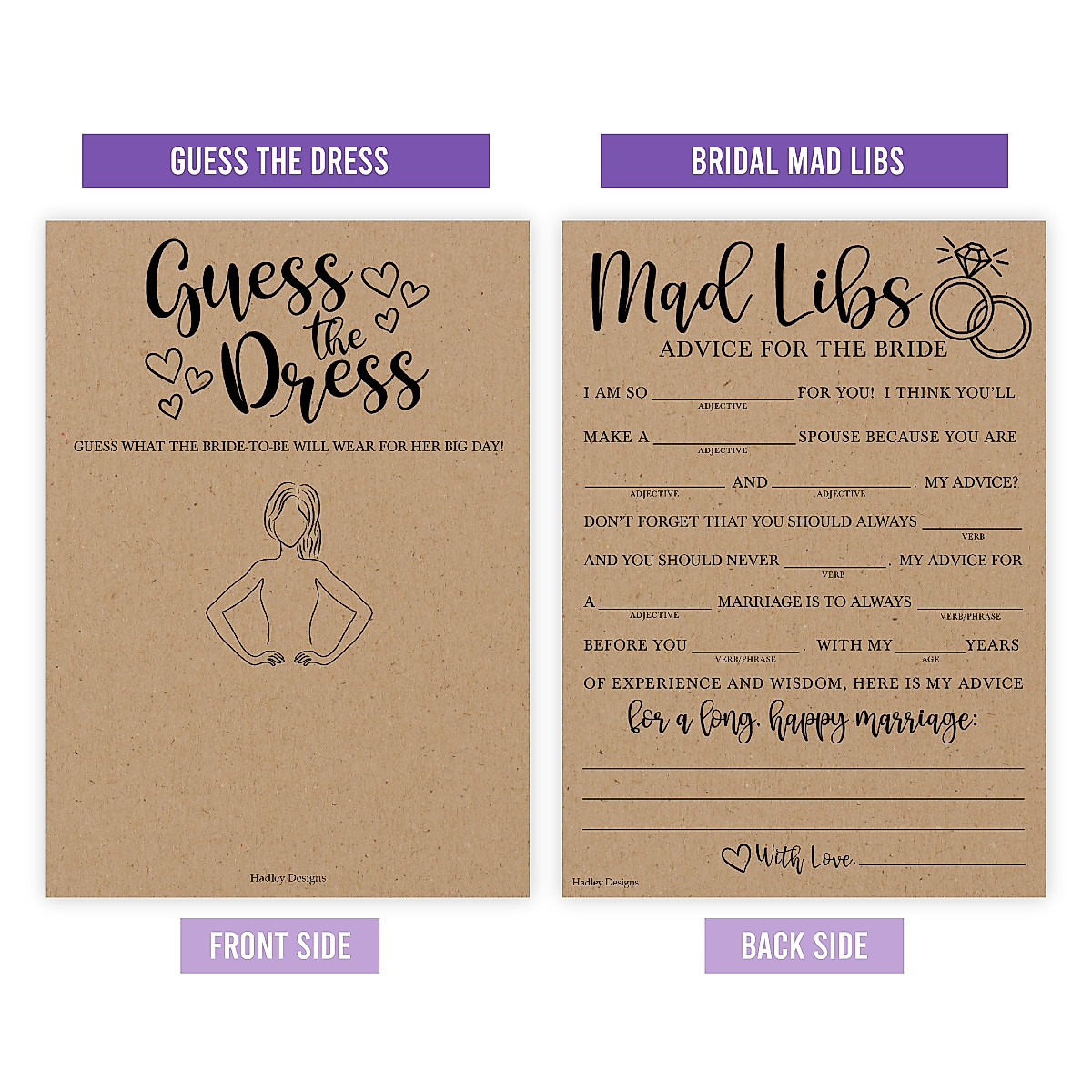 40 Rustic Funny Bridal Shower Games 20 Guests - Wedding Games For Bridal Shower Games For Guests, Couples Wedding Shower Games For Couples, Guess The Dress Bridal Shower Game Pack, Bridal Party Games