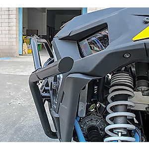 SAUTVS Front Bumper for Polaris RZR 1000 XP / XP4, Front Low Profile Bumper Heavy Duty Brush Guard for Polaris RZR 1000 XP/XP 4 1000 Sport Turbo 2019-2023 Accessories (Replace #2884019-458)