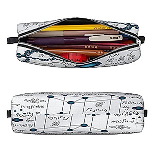 Limhibu Pencil Case Physics Dna Molecule Formulas Big Capacity Pencil Bag Large Storage Pouch Desk Organizer Marker Pen Case Stationery Bag Pencil Holder for Boys Girls Teen Adult