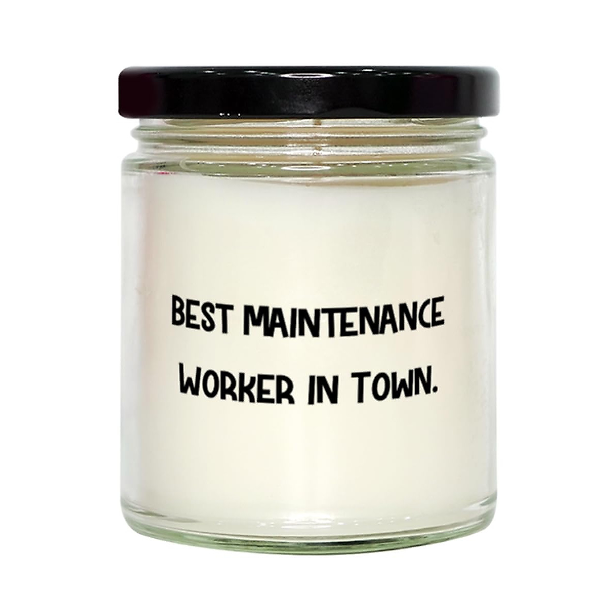 Nice Maintenance Worker Gifts, Best Maintenance Worker in, Inspirational Birthday Scent Candle Gifts for Coworkers from Boss, Scented Candles, New scents, Candles