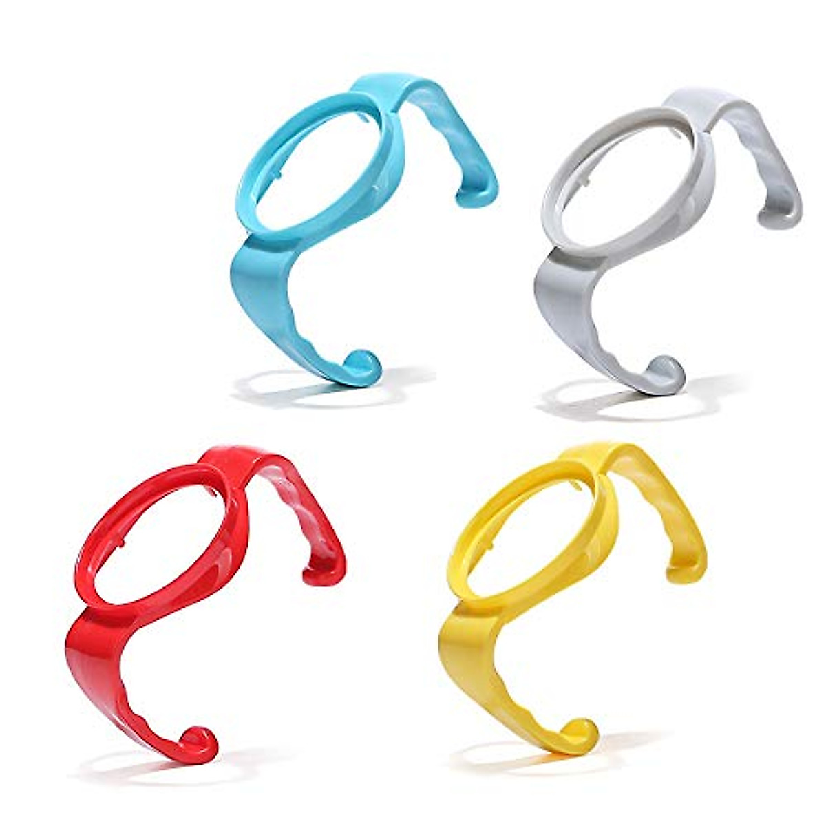 Bottle Handles Grips Compatible with Pigeon 2nd Generation Silicone Coating Nursing Bottle, Pack of 2, Color may be vary (Not for Pigeon 3rd Bottle)