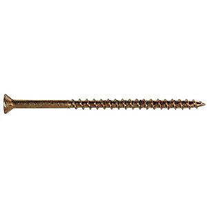 The Hillman Group 47390 8 x 1 3/4 All Purpose Wood Screw Dual Torq Drive , yellow
