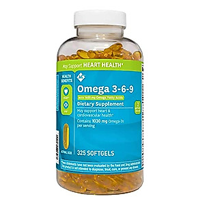 Member's Mark Omega 3-6-9 Dietary Supplement (325 ct.) by Members Mark