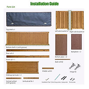 TBVECHI Wood Shoe Bench, 3-Tier Shoe Rack Bench, Entryway Storage Shelf, Bamboo Shoe Cabinet with Cushion, Shoe Cabinet Storage Benches (3-Tier)