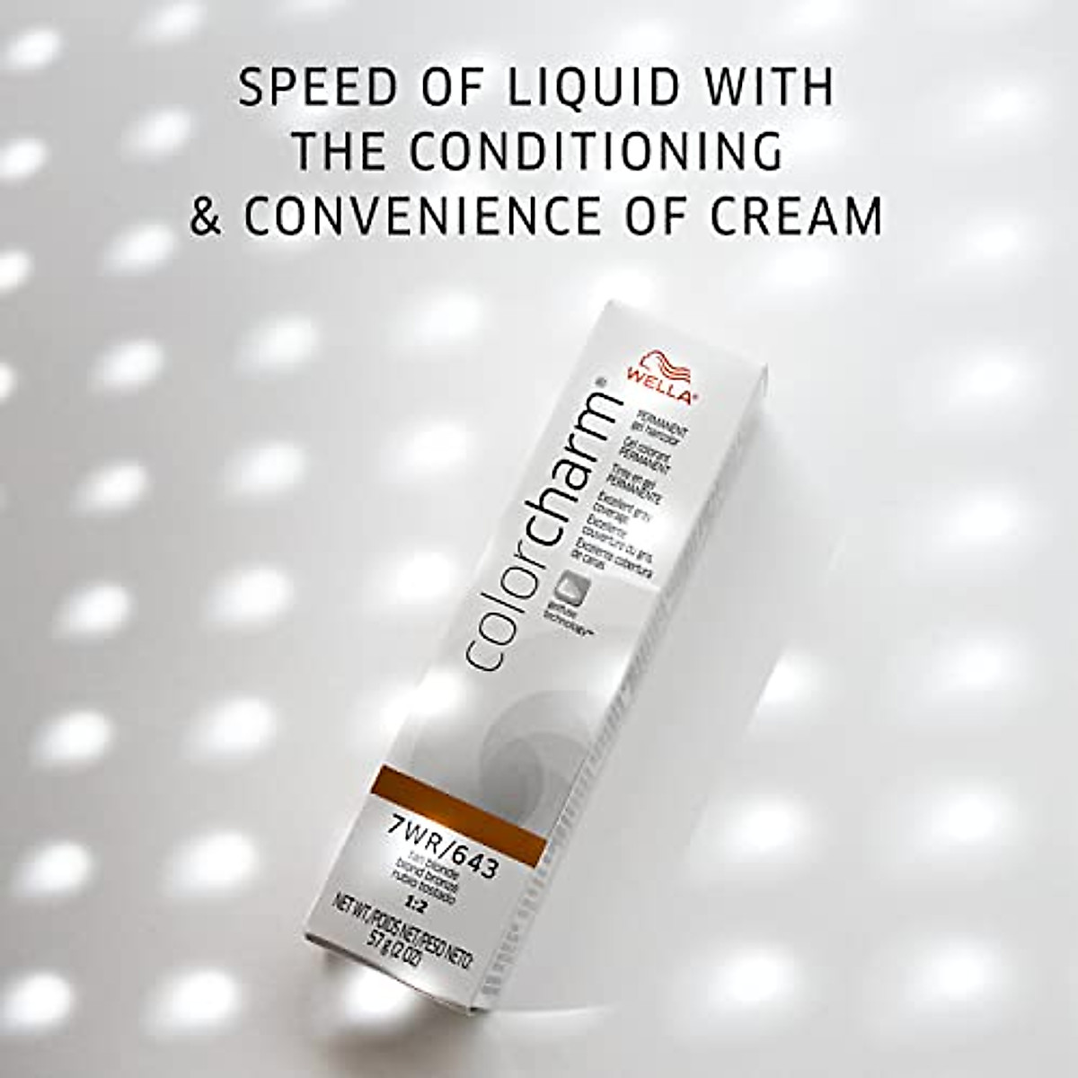 WELLA colorcharm Permanent Gel Haircolor, With Long Lasting Gelfus Technology, For Gray Coverage, 2N/211 Very Dark Brown, 2 oz