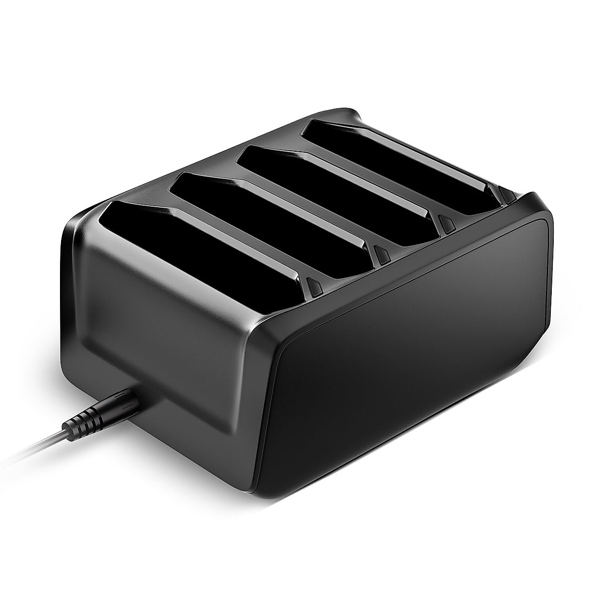 4-Slot Battery Charger SAC-TC7X-4BTYC1 for Zebra Barcode Scanners TC77 TC70 TC75 TC72 TC70x TC75x TC700K TC77HL TC720L - Power Adapter Included with Battery Charging Cradle