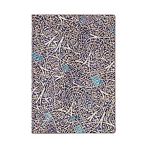 Garnet Turquoise (Moorish Mosaic) Midi 12-month Dayplanner 2024