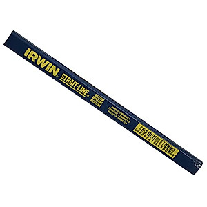 IRWIN Tools STRAIT-LINE 66300 Carpenter's Pencil, Medium Lead (66300)