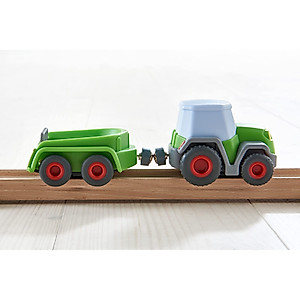 HABA Kullerbu Momentum Motor Tractor with Trailer