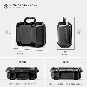 Seahorse Protective Equipment Cases 230 Medium Tactical Case, Black