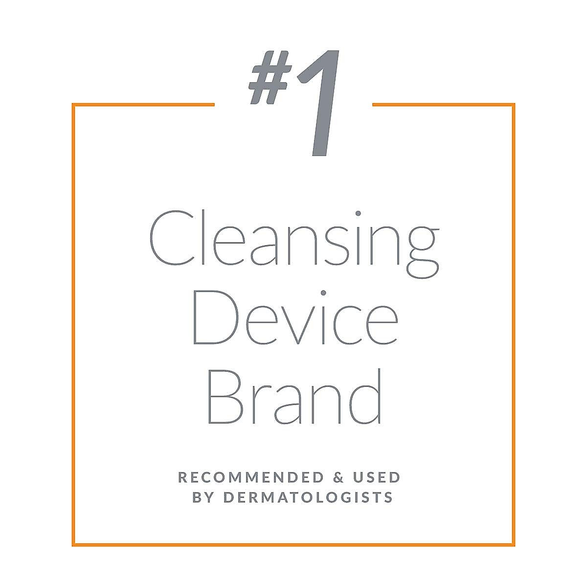Clarisonic Deep Pore Facial Cleansing Brush Head Replacement | Compatible with Mia 1, Mia 2, Mia Fit, Alpha Fit, Smart Profile Uplift and Alpha Fit X, 1 Pack