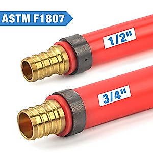 iCrimp Angle PEX Crimping Tools Combo Kits for 1/2" & 3/4" Pex Crimp Rings with Go/No-Go Gauge with PEX Pipe Cutter Suits for All US F1807 Standards Copper Rings