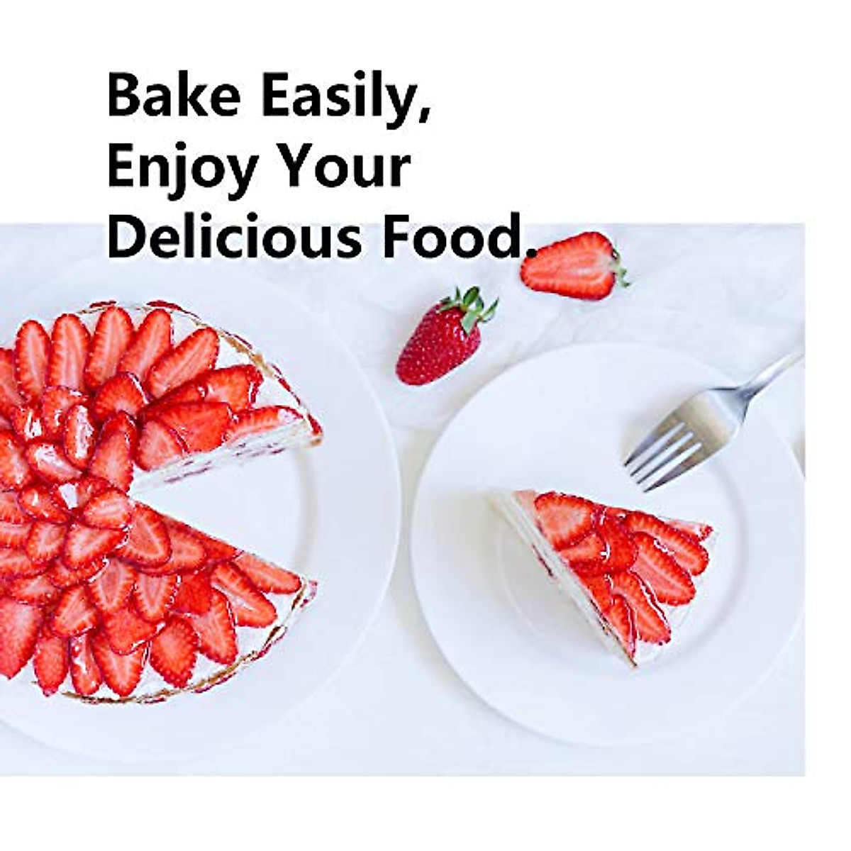 Katbite 6 Inch 200Pcs Parchment Paper Rounds, Round Baking Sheets Paper, Uses for Cake Baking, Patty Separating, Tortilla Wrapping