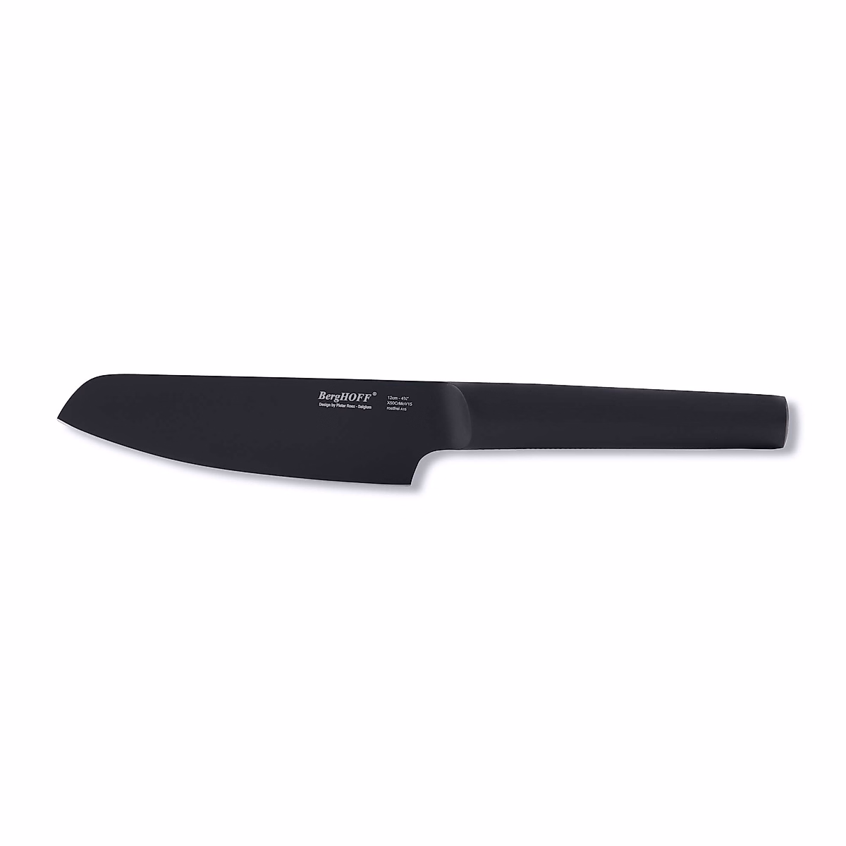Berghoff RON Non-stick Vegetable Knife & Paring Knife Black Titanium PVD Coating Hollow Handle Sharp & Well Balanced Seamless Transition