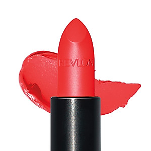 REVLON Super Lustrous The Luscious Mattes Lipstick, in Coral, 007 On Fire, 0.15 oz