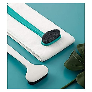 ZCX Body Brushes 2pcs Exfoliating Back Scrubber Shower Brush Bath Body Brush Long Handled Soft Brush Body Brushes