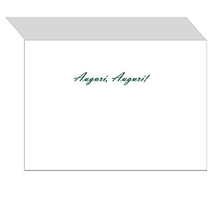 CafePress Venice Italian Birthday Card Folded Greeting Card Matte