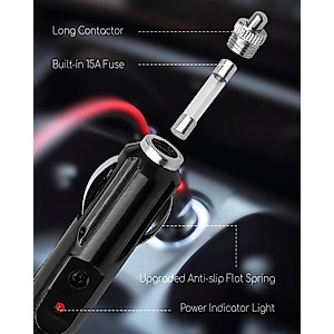 12V/24V Car Charger Cable Fit for Ecoflow Delta River Series Bluetti EB55 Anker 757 767 More XT60 Connector Multifunctional Portable Charging Cable