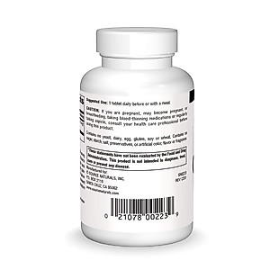 Source Naturals Ginkgo-24 - Ginkgo Biloba Extract 120 mg Supports Mental Acuity - 120 Tablets