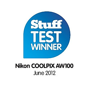 Nikon COOLPIX AW100 16 MP CMOS Waterproof Digital Camera (Camouflage)