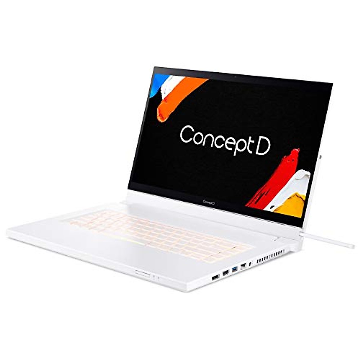 ConceptD 7 Ezel CC715-71-7163 Convertible Creator Laptop, Intel i7-10875H, GeForce RTX 2080 SUPER, 15.6" 4K UHD IPS, PANTONE Validated, 100% Adobe RGB, 32GB DDR4, 2TB NVMe SSD in RAID 0, Wacom EMR Pen