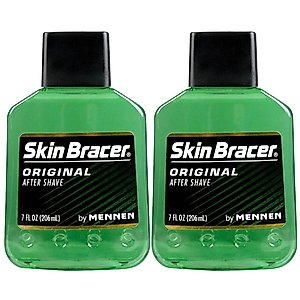 Skin Bracer by Mennen Afta After Shave-7 oz, 2 pk
