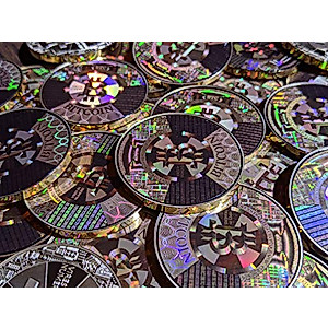 2021 Holographic Commemorative Bitcoin, 39 mm