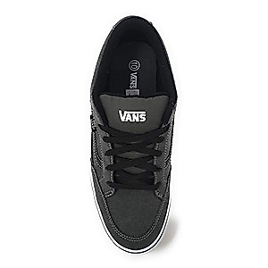 Vans Men's Bearcat Skate Shoes, Charcoal/White/Black, (9.5)