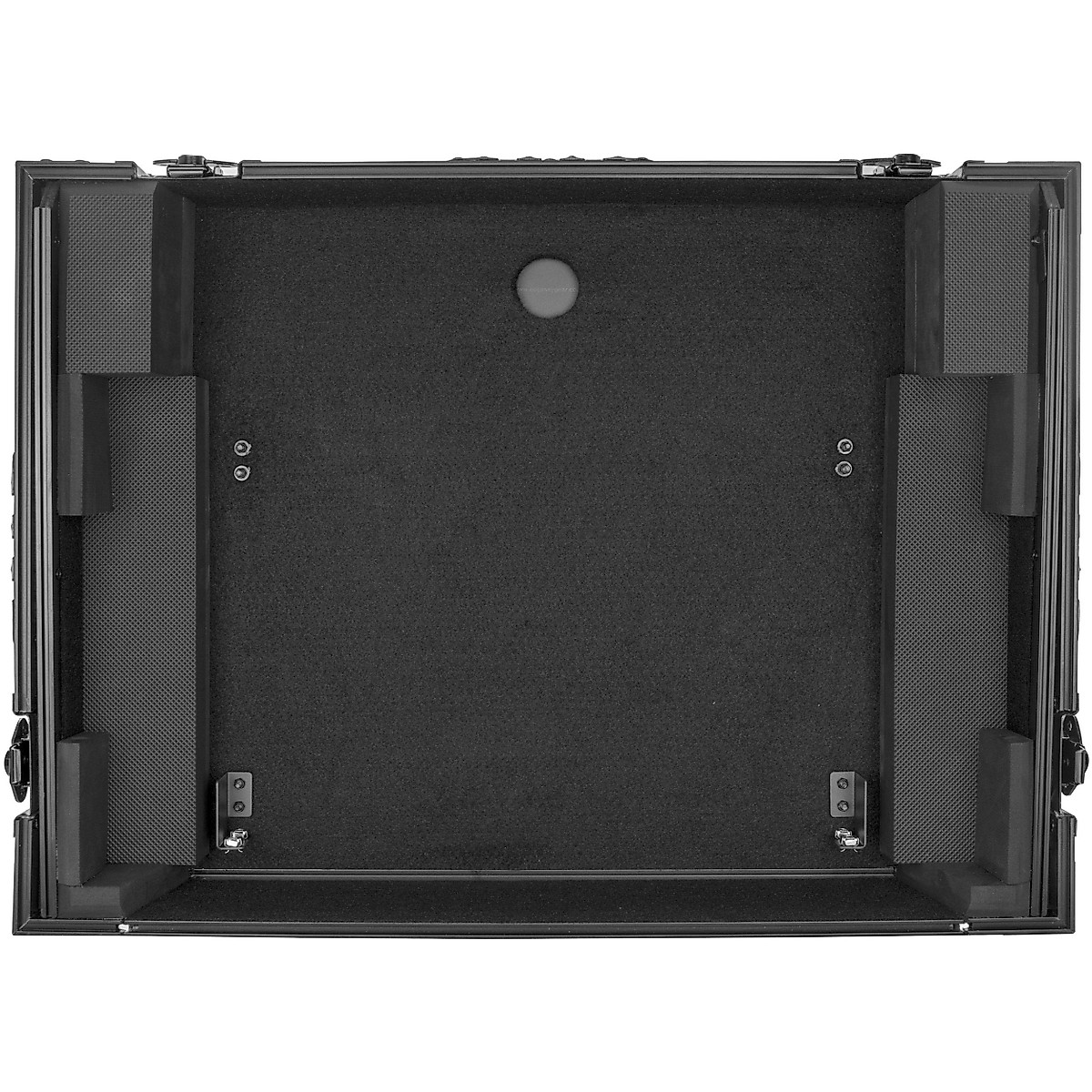 Odyssey Cases Denon Prime 2 Glide StyleTM Black Flight Case with 1U Rack Space.