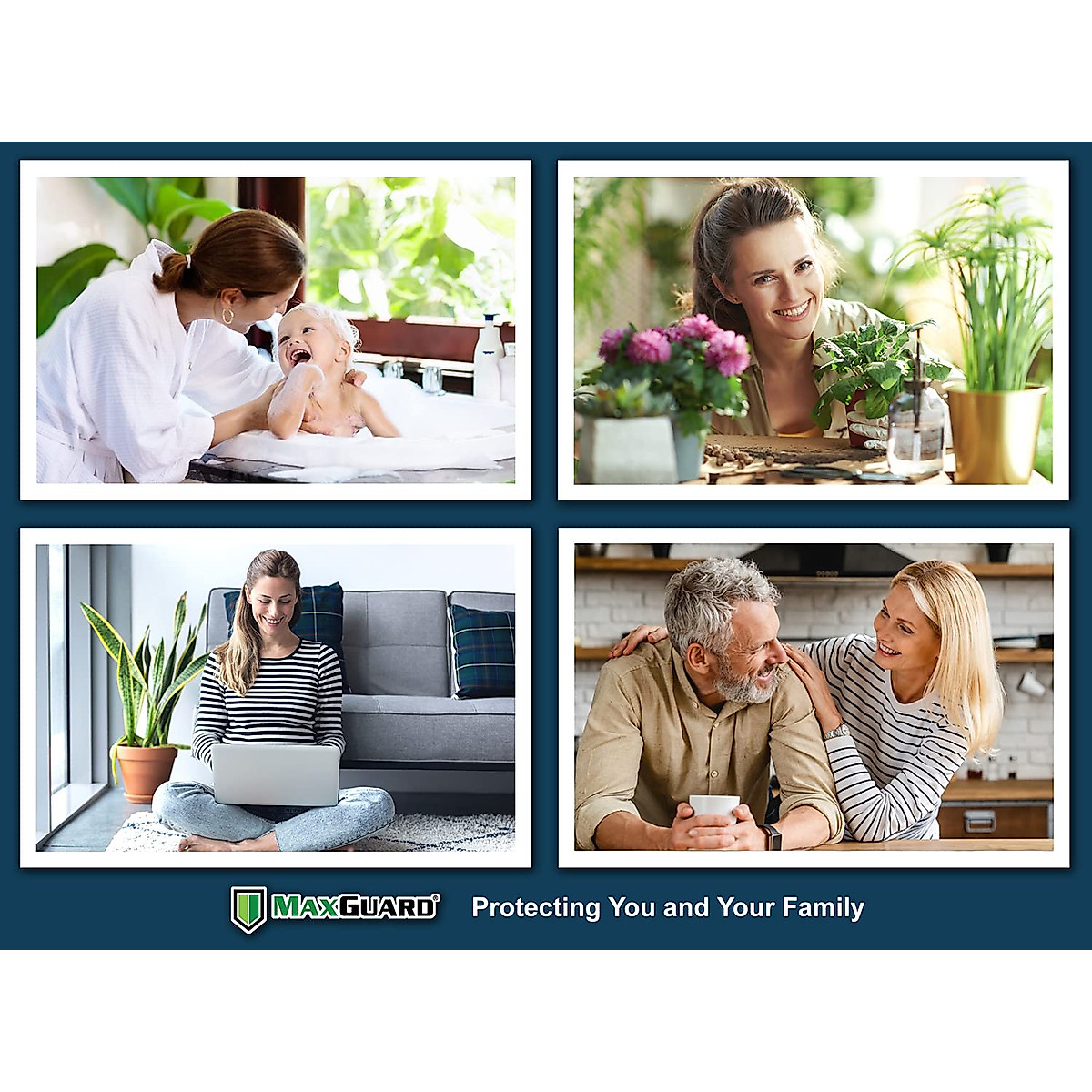 MaxGuard Roach + Spider Traps (12 Box Traps) | Non-Toxic Extra Sticky Box Traps | Trap and Kill German Cockroach, American, and Oriental Roaches Plus Crawling Bugs & Insects House |