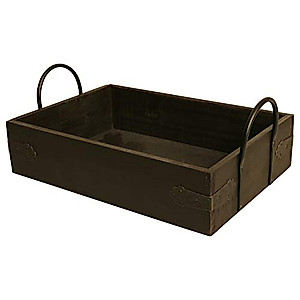 Wald Imports 8539/SM Wood Tray, 12 Inch, Brown