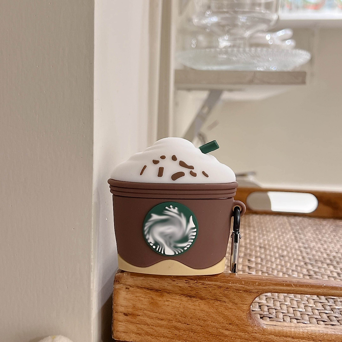 Abipuir [2Pack] Airpods Pro Case Cover,3D Cute Cartoon Funny Kawaii Shockproof Protective Soft Silicone Airpod pro Case Designed with for Apple AirPods pro Charging Case (Pink and Brown)