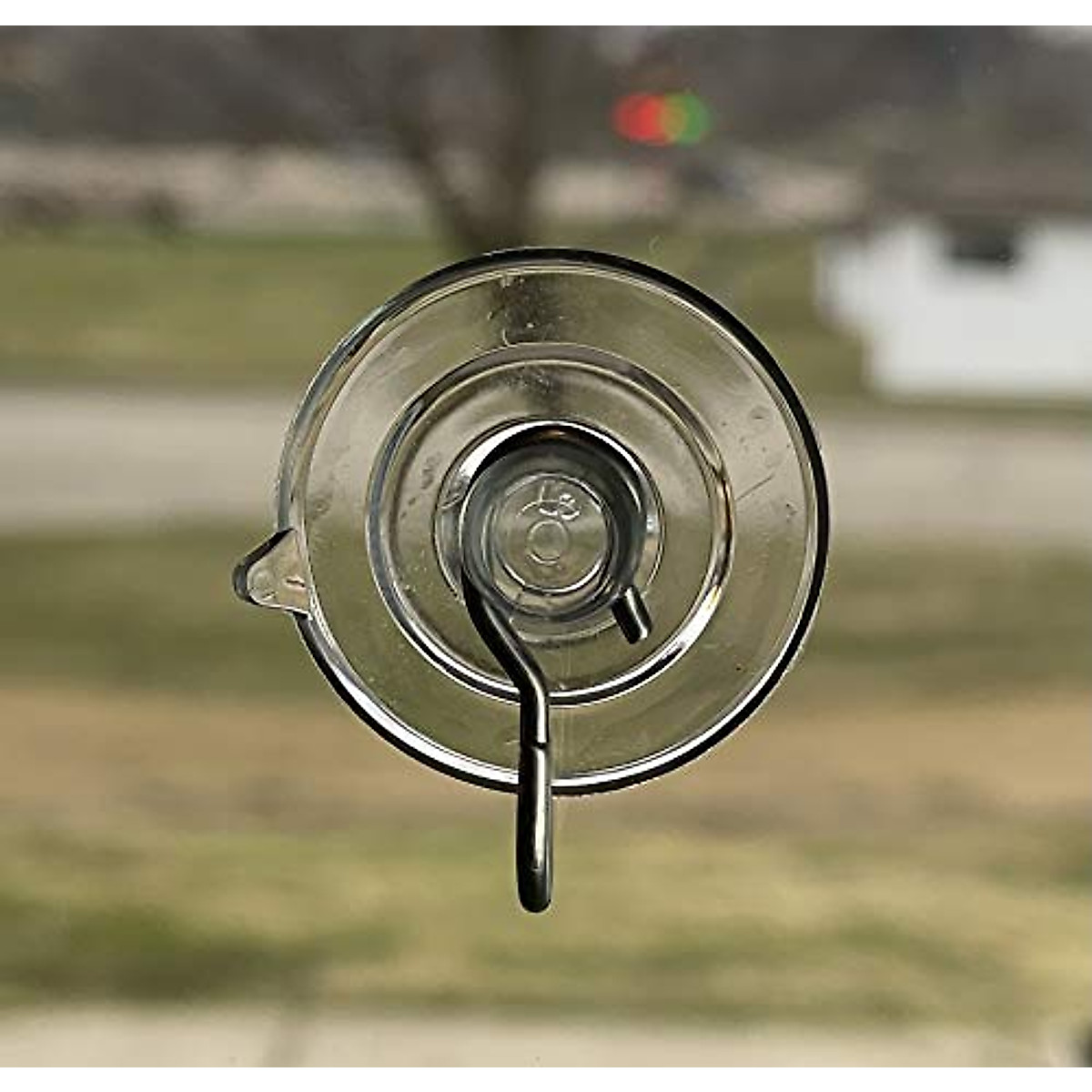 SCB-12 Pak Small 1 1/8-inch Pennsylvania Heavy Duty Suction Cup Hooks for Glass Windows. Signs Holiday Ornaments Suncatchers