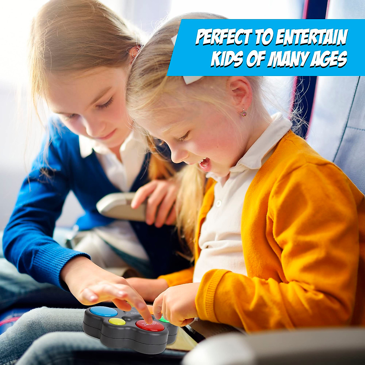 Point Games Handheld Memory Game, Kids Electronic Games, Sequence Fun for Kids with Lights & Sounds, Brain Challenge for Boys & Girls Ages 8+