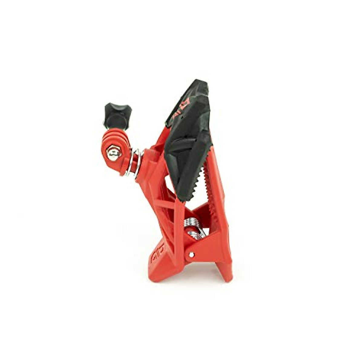 Dango Design Gripper Mount - Universal Clamp Mount for Action Cameras, Use as a Mount on Motorcycles, Powersports Helmets & More - Ripper Red