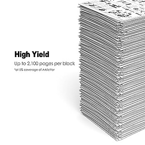 Compatible 069 High Yield Toner Cartridge Replacement for Canon 069H for imageCLASS MF753Cdw MF751Cdw LBP674Cdw Printer (3 Black)