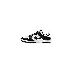 Nike Dunk Low Retro Men's Basketball Shoes, White Black White, 12 US