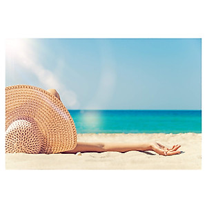 La Bella Donna Natural Mineral Women's Waterproof SPF 50 Powder Sunscreen with Exclusive Dial System Dispensing Brush | NON-NANO | NON-CHEMICAL | REEF SAFE - 5g (Fair Skin)