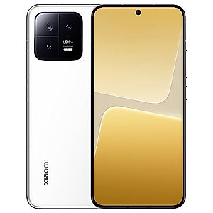 Xiaomi 13 Pro 5G Dual 512GB 12GB RAM Factory Unlocked (GSM Only | No CDMA - not Compatible with Verizon/Sprint) Smartphone Global Model - White