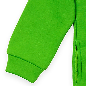 PJ Masks Gekko Big Boys Fleece Hoodie Green 10-12