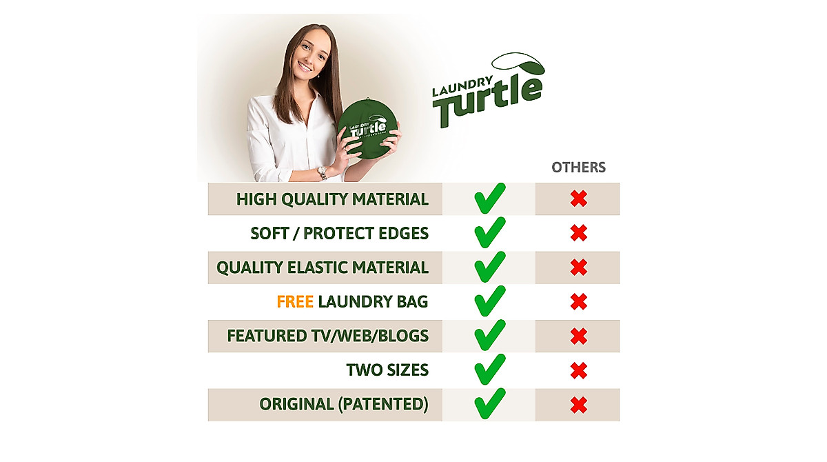 Laundry Turtle - Collapsible Laundry Hamper for Easy Laundry Transfer