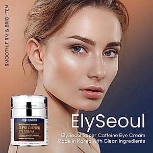 Super Caffeine Eye Cream, Dark Circles Under Eye Treatment, Eye Bags Treatment For Women, Men Eye Cream, Eye Cream For Dark Circles And Puffiness, Under Eye Cream, Korean Eye Cream, Multi Peptides