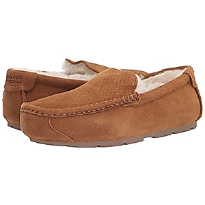 Koolaburra by UGG Men's Tipton Emboss Slipper, Chestnut, 9