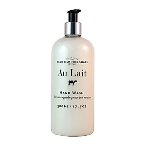 Scottish Fine Soaps Au Lait Liquid Hand Wash - XLARGE (500ml/17.5 oz)