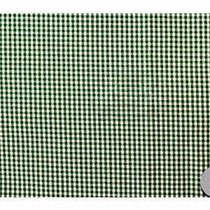 Poly Poplin Gingham Fabric Mini Checkers 58" Wide Sold by The Yard (Hunter Green)