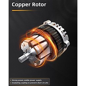 New Alternator Compatible With 1999-2000 For Dodge For Durango 1999-2001 For Dodge For Ram 1500 1999-2000 For Dodge For Ram 1500 Van High Output Alternator Replace 13824, AND0129, 113364
