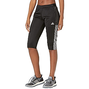 adidas womens Tiro 21 3/4 Pants Black X-Large