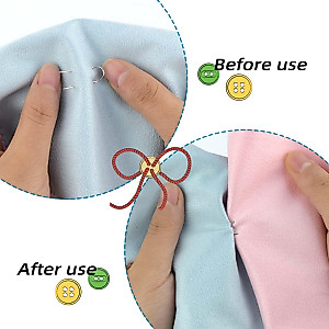 100 Pieces U Shaped Fork Pins for Sewing Double Blocking Pins U-Pins for Jewelry Display Craft DIY Multipurpose Straight Pins for Fabric Quilting Crafts Making Home Decor Needlecrafts Pin U Pin Needle