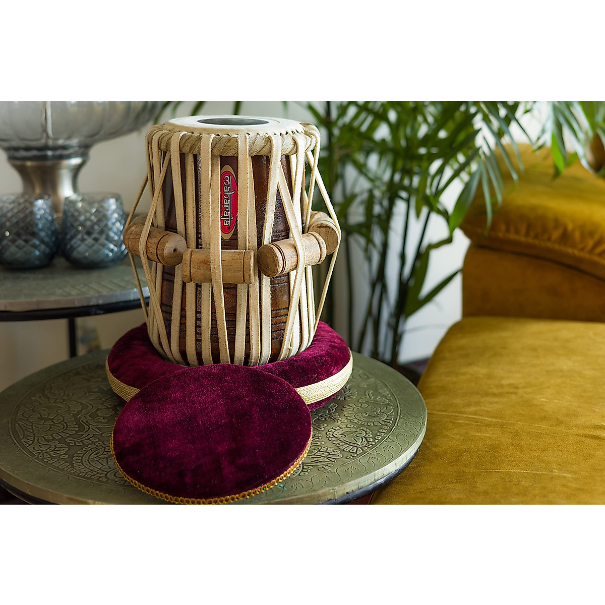 Maharaja Musicals Dayan Tabla, Sheesham Wood, Concert Quality, Tuneable To C Sharp (PDI-ACD)