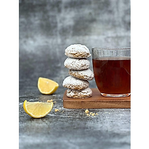 Lemon Cookies, Sugar Free, Low Fat, Gluten Free, Dairy Free, Flèche Healthy Treats, 4.85OZ (Pack of 1)